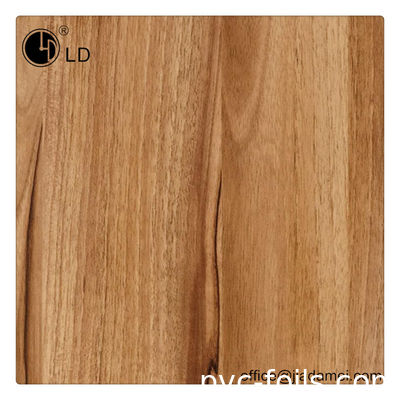 Wood Grain Design PVC Decorative Film Matte Surface Treatment