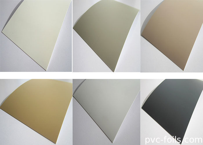 0.16mm Thick Furniture Soft PVC Foil Wrap For MDF Vacuum Membrane Pressing