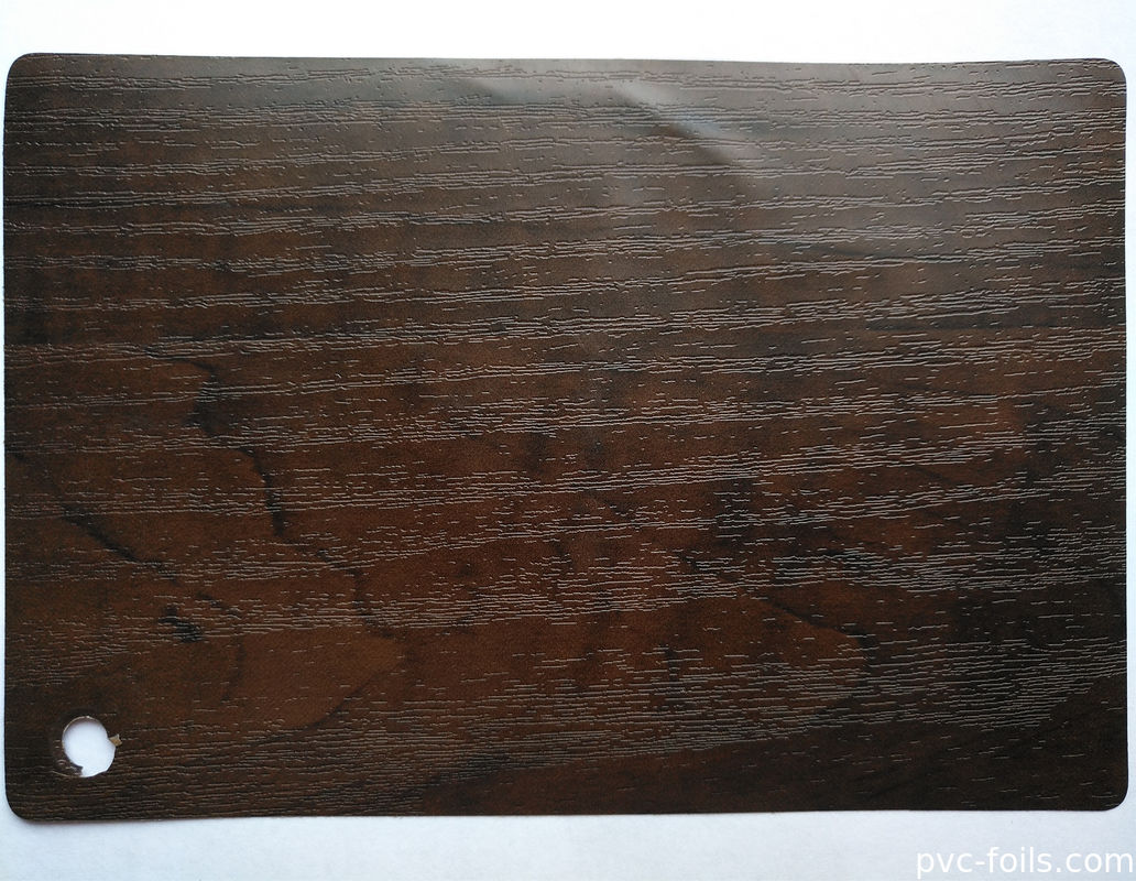 Embossed PVC Lamination Color Film For Window And Door Profile Wrapping