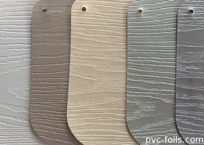 Wood Embossed PVC 3D Membrane Foil For Kitchen Cupboards Decoration ...